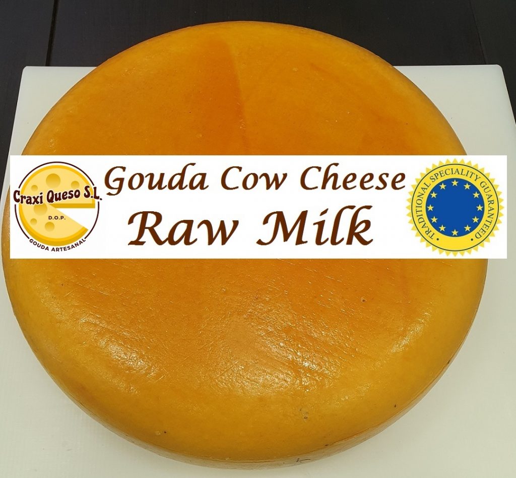 Whole Gouda Cheese - Artisan Gouda Cheeses in Spain - Craxi Queso